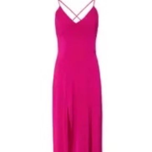 Manning Cartell | Dresses | Manning Cartell Rent The Runway Pink Satin ...
